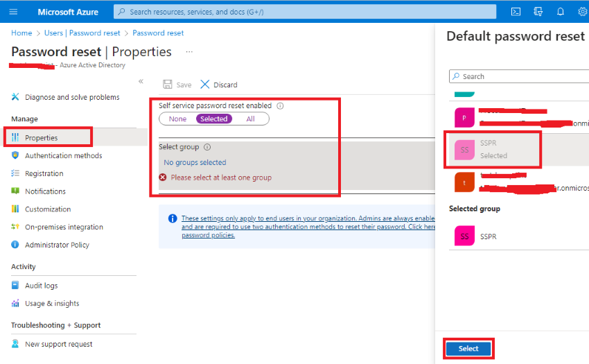 How To Enable Password Writeback Sspr In On Prem Ad And Azure Ad